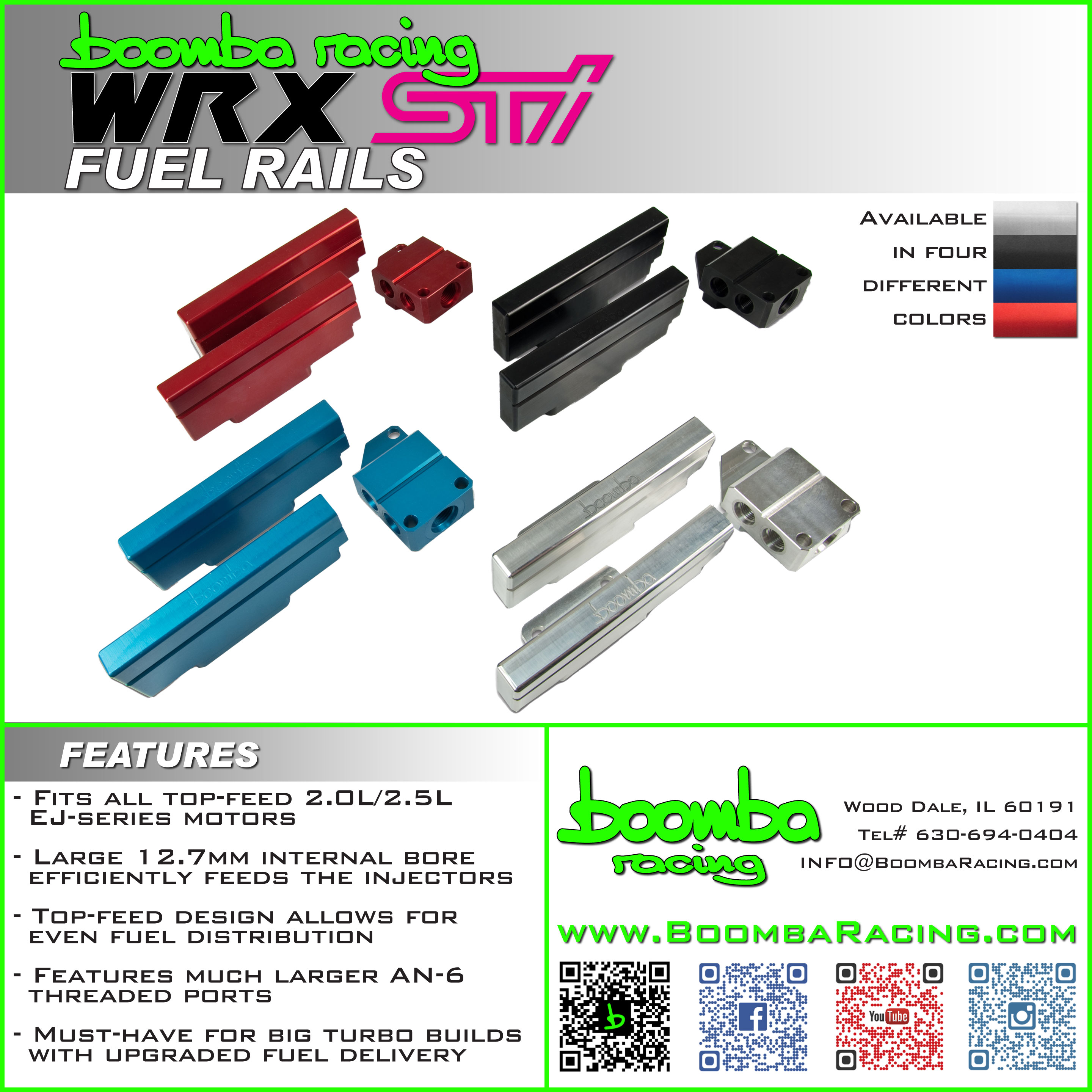 Subaru, Impreza, WRX, Fuel Rail