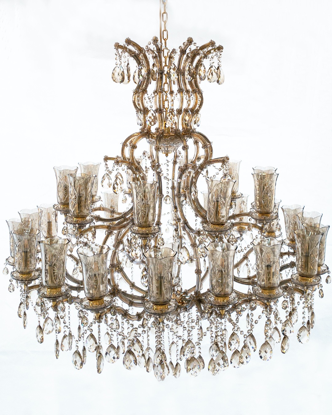 Al Masah Crystal Chandelier - CHA00137 - AL MASAH CRYSTAL CO.