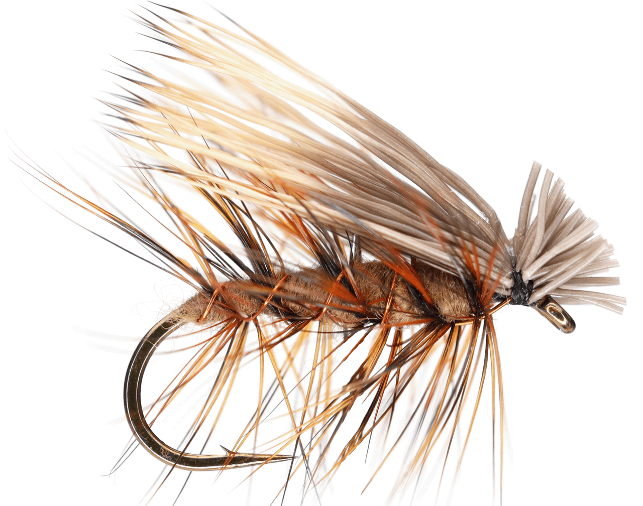 Brown Elk Hair Caddis - RoundRocks