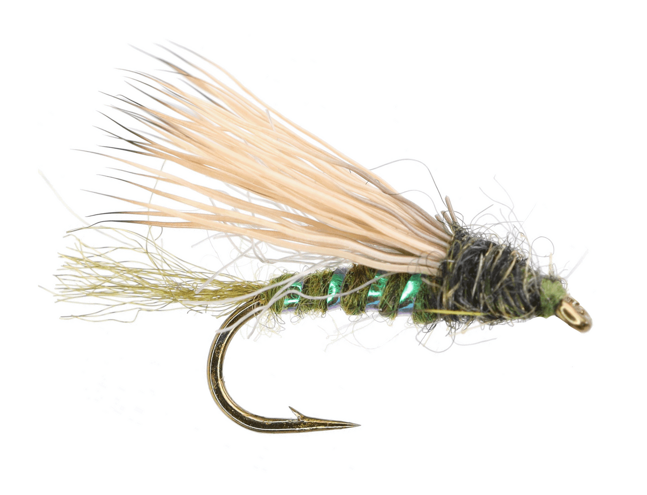 Olive Caddis Emerger - RoundRocks