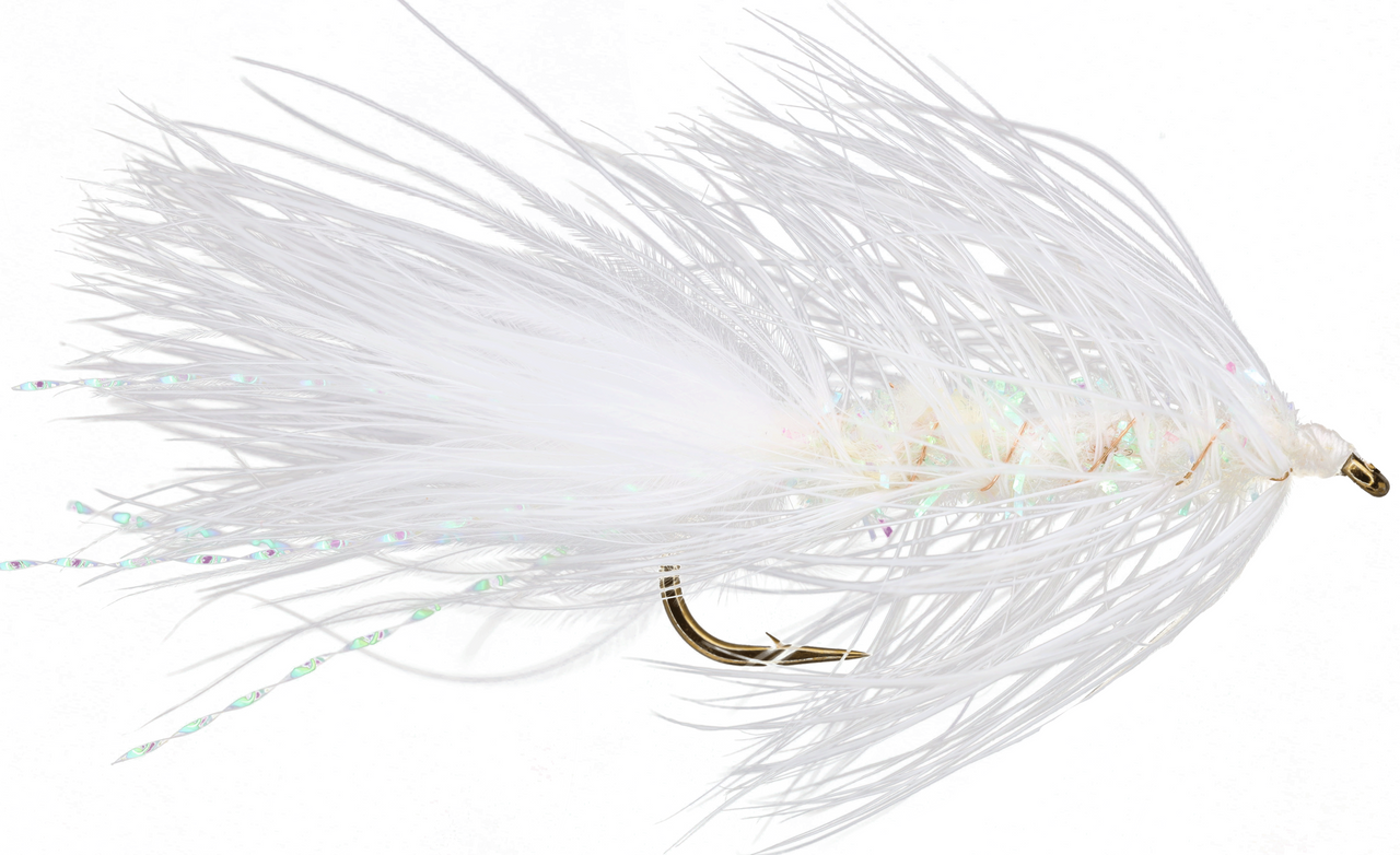 White Crystal Wooly Bugger - RoundRocks