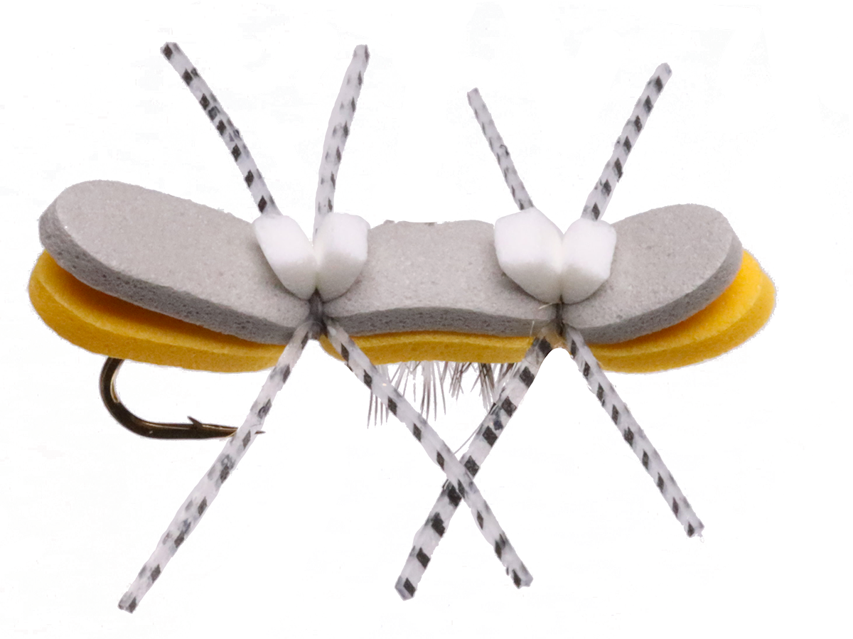 Grey/ Yellow Chernobyl Ant - RoundRocks