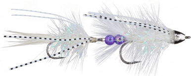 White Big Ass Bugger - RoundRocks