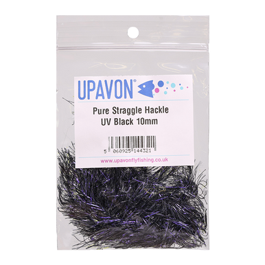 UV Black Straggle Hackle