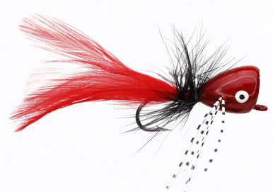 Red Bass Popper - RoundRocks