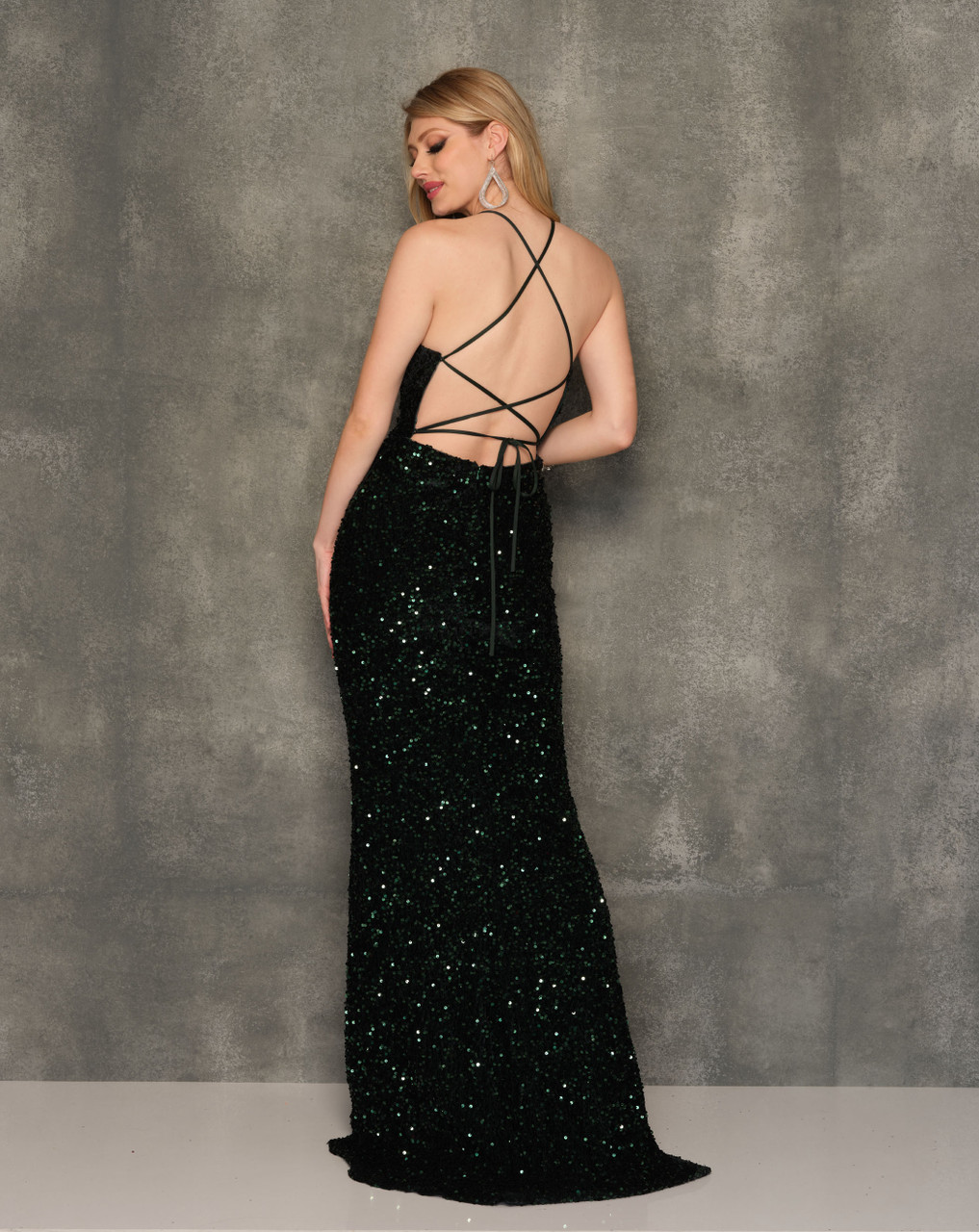 Dave and Johnny 10832 Emerald Prom Dress