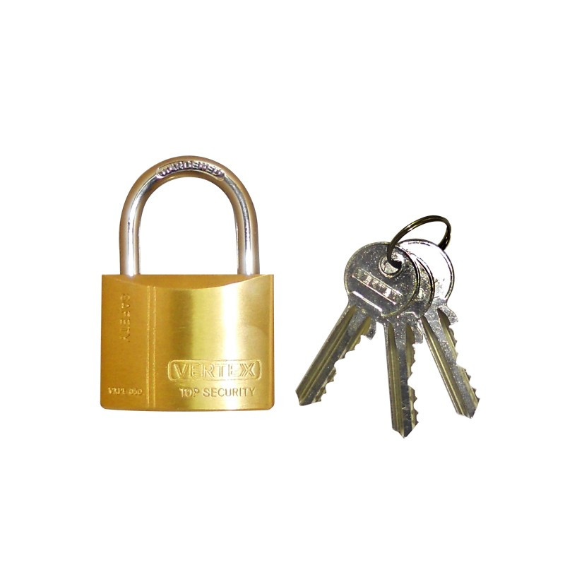 50mm Brass Padlock - Apex Tools Trading Ltd