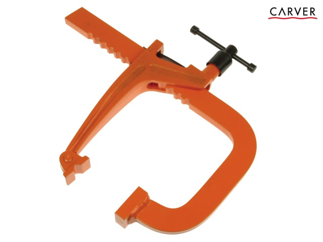 Carver - T285-225 Medium-Duty Long Reach Rack Clamp 22.5cm - CRVT2859 ...