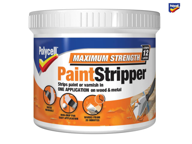 Polycell - Maximum Strength Paint Stripper 500ml - Apex Tools Trading Ltd