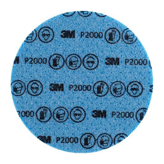 3M P2000 Grit 77mm Hookit Flexible Abrasive Foam Disc - Pack of 20 - 3M ...