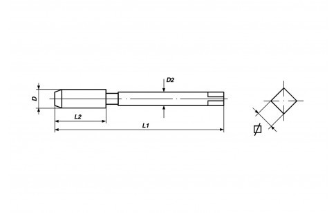 VOLKEL - V COIL TAP M10 x1.25 HSSG SECOND - VOL-03016 - Apex Tools ...