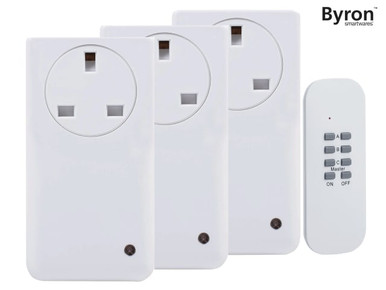 Byron - Smarthome Remote Control Socket Kit 3 Piece - Apex Tools ...