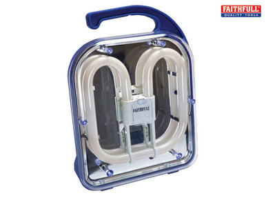 Faithfull Power Plus - Mirrored Fluorescent Task Light 38W 240V - Apex ...