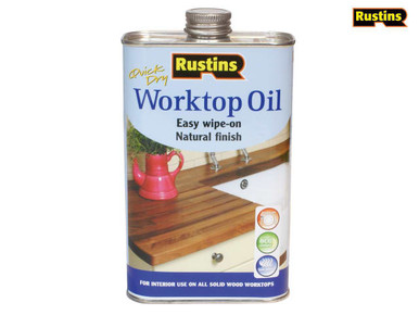 Rustins - Worktop Oil 1 Litre - Apex Tools Trading Ltd