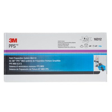 3M PPS Paint Preparation System Midi Lid Kit with 125 Micron Filters ...