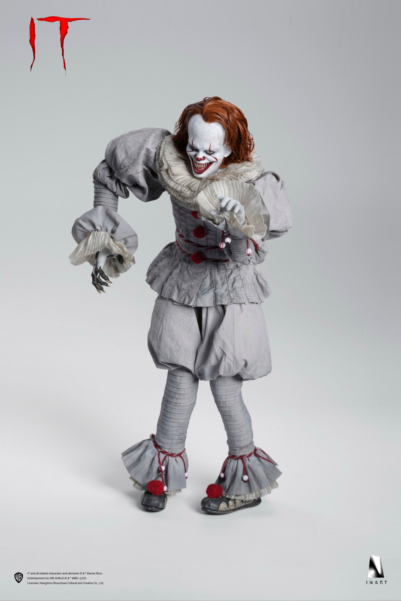 Inart IT - Pennywise 1/6th Scale Collectible Figure (Deluxe Edition)