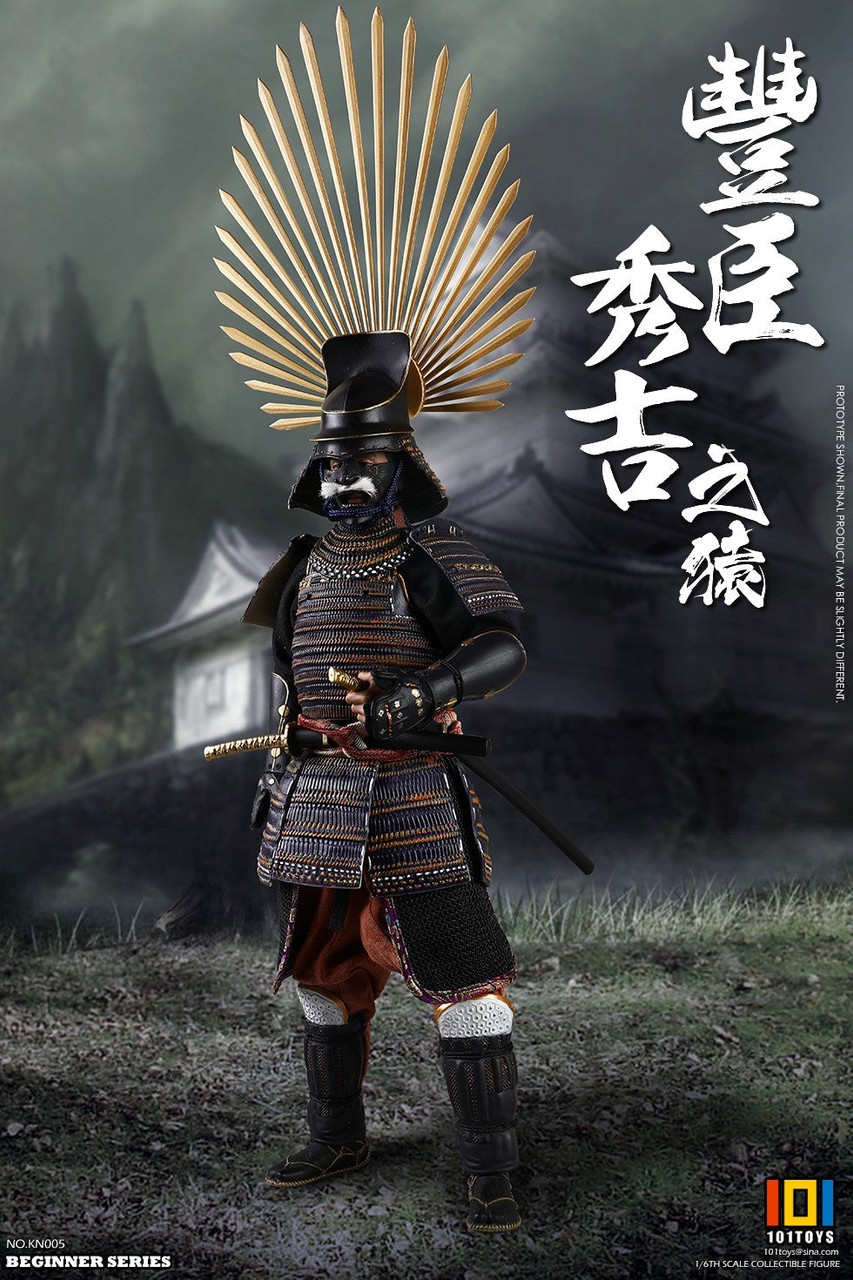 101Toys (101-KN005) 1/6 Scale Toyotomi Hideyoshi Figure (Standard Version)