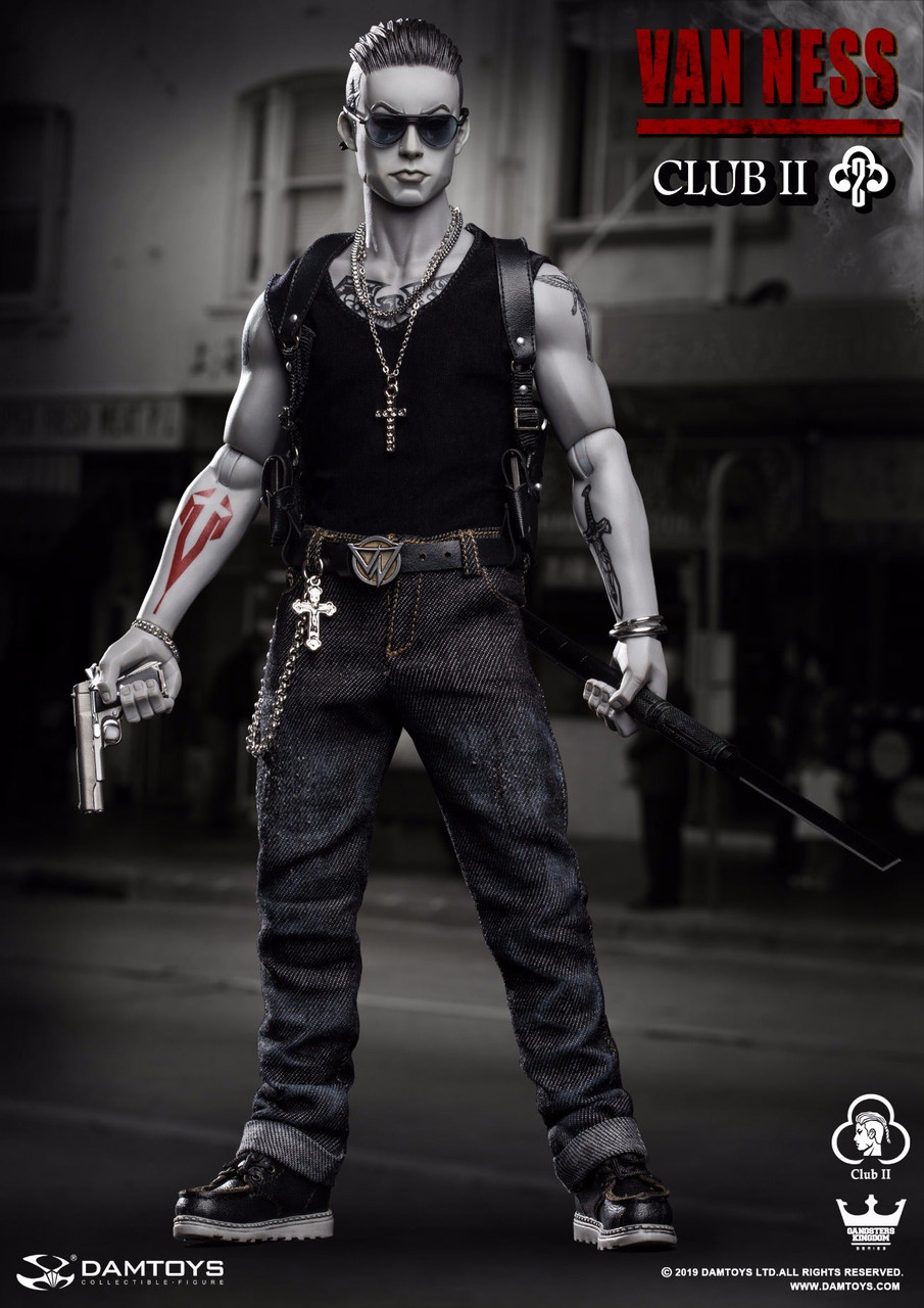 DamToys (DAM-GK017S) Van Ness 1/6th Scale Collectible Figure (Grey ...