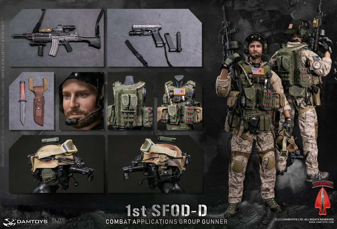 DamToys (DAM-78074) 1/6 Scale 1st SFOD-D Combat Applications Group ...