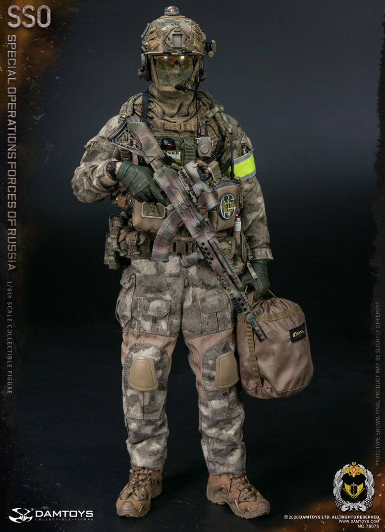 DamToys (DAM-78075) Special Operations Forces of Russia (SSO) 1/6th ...