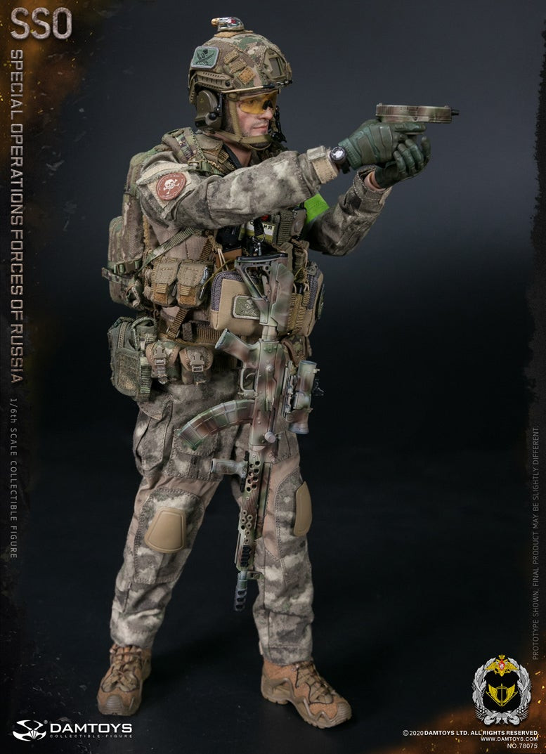 DamToys (DAM-78075) Special Operations Forces of Russia (SSO) 1/6th ...