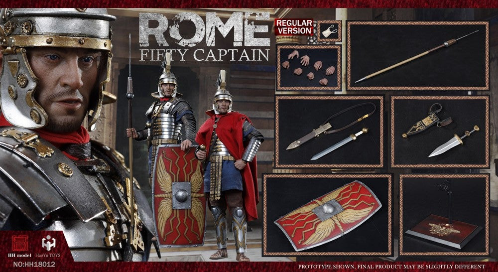 HY Toys (HY-HH18011) Rome - Fifty Captain 1/6 Scale Collectible Figure ...