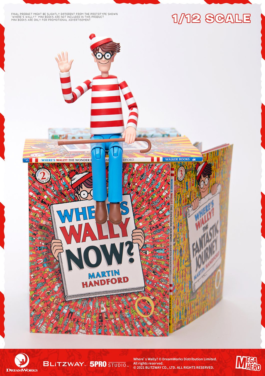 Blitzway Where’s Wally? – Wally 1/12 Scale Collectible Figure (Normal ...