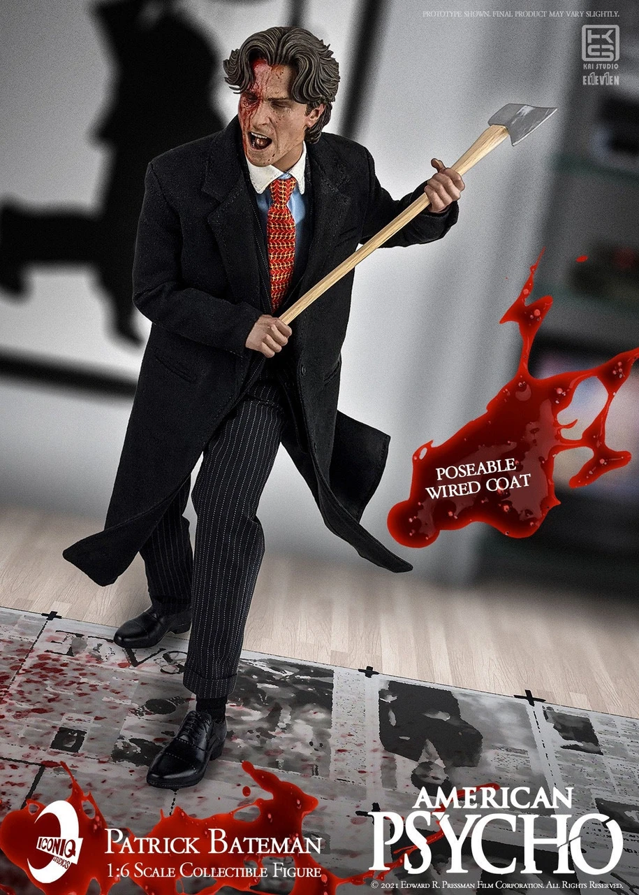 Iconiq Studios (IQSS-01) 1/6 Scale American Psycho - Patrick Bateman Figure