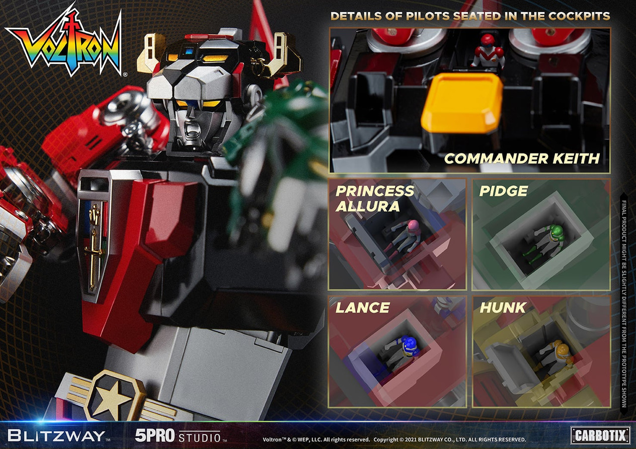 5Pro Studio x Blitzway Voltron: Defender of the Universe - Voltron Figure