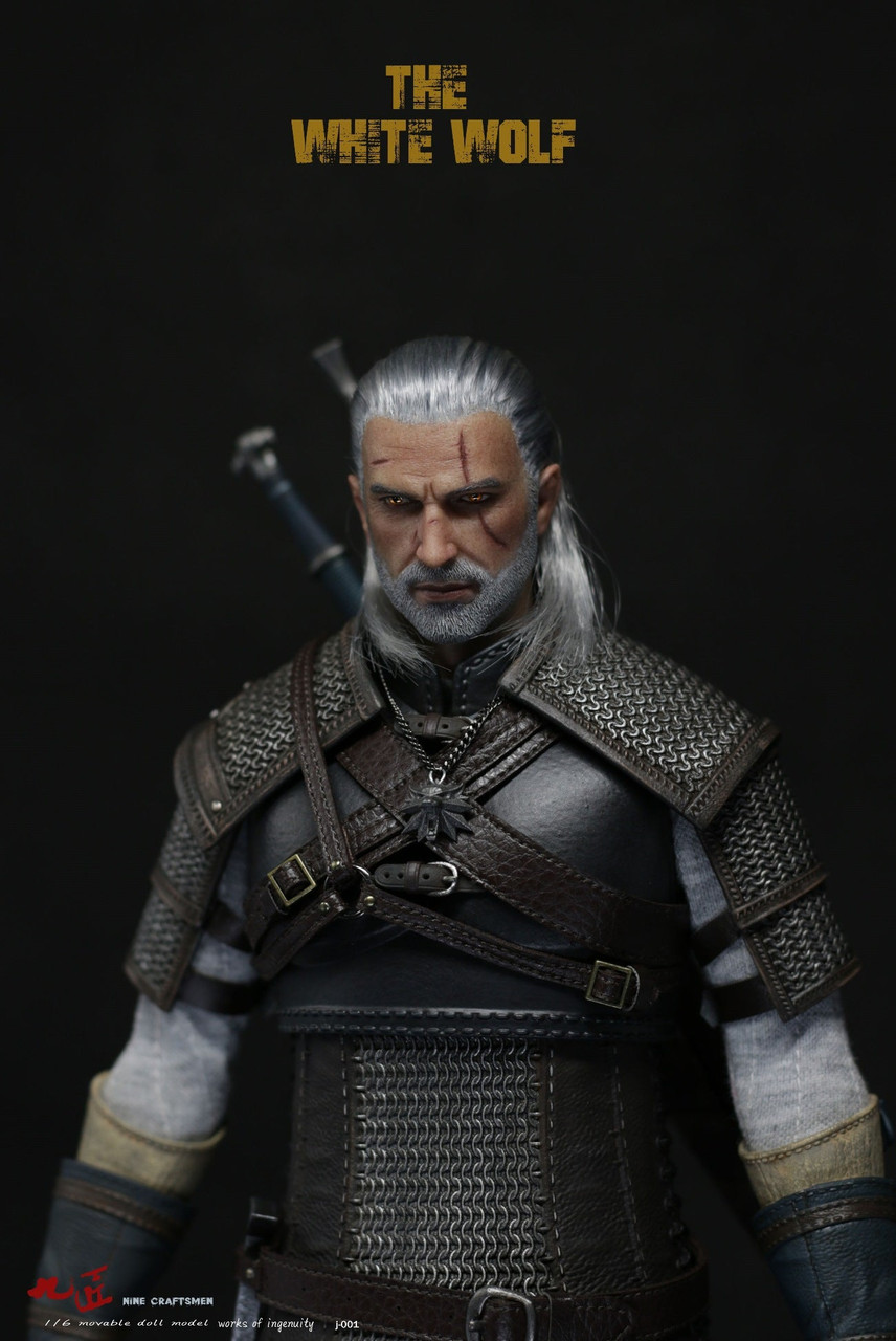 Nine Craftsmen (J-001) 1/6 Scale The White Wolf Figure