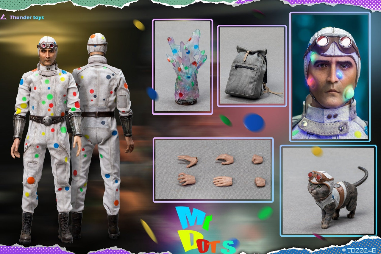 Thunder Toys (TD2024B) 1/6 Scale Mr Dots Figure (Deluxe Version)