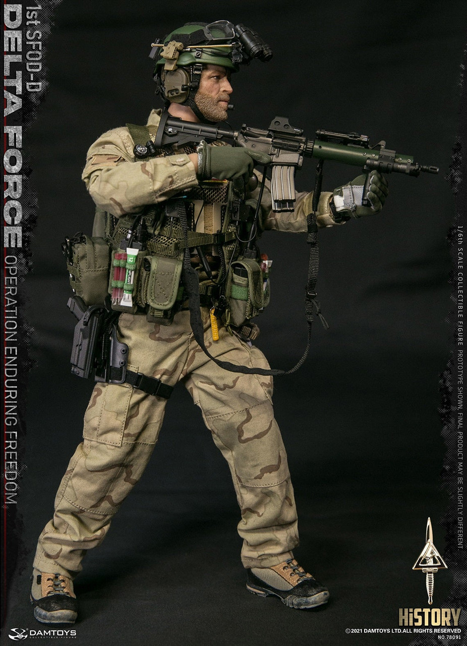 DamToys (DAM-78091) 1/6 Scale Delta Force 1st SFOD-D "Operation ...