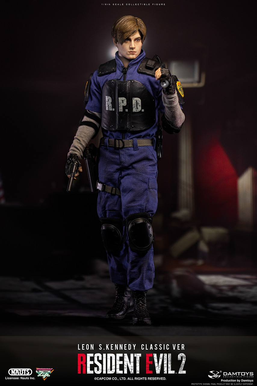 DamToys (DMS037) 1/6 Scale Resident Evil 2 - Leon S. Kennedy Figure ...
