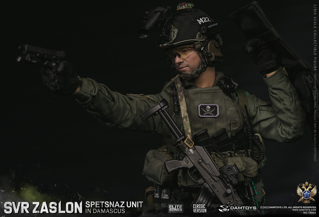 DamToys (78093) Russian SVR Zaslon in Damascus 1/6 Scale Figure