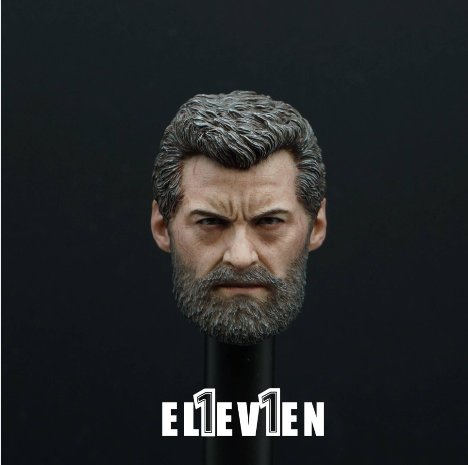 Eleven (E-016) 1/6 Scale Old Logan Head Sculpt