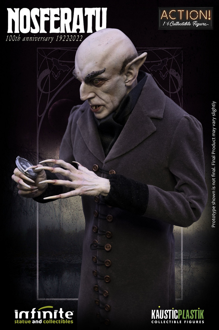 Infinite Statue x Kaustic Plastik 1/6 Scale Nosferatu - Count Orlok ...
