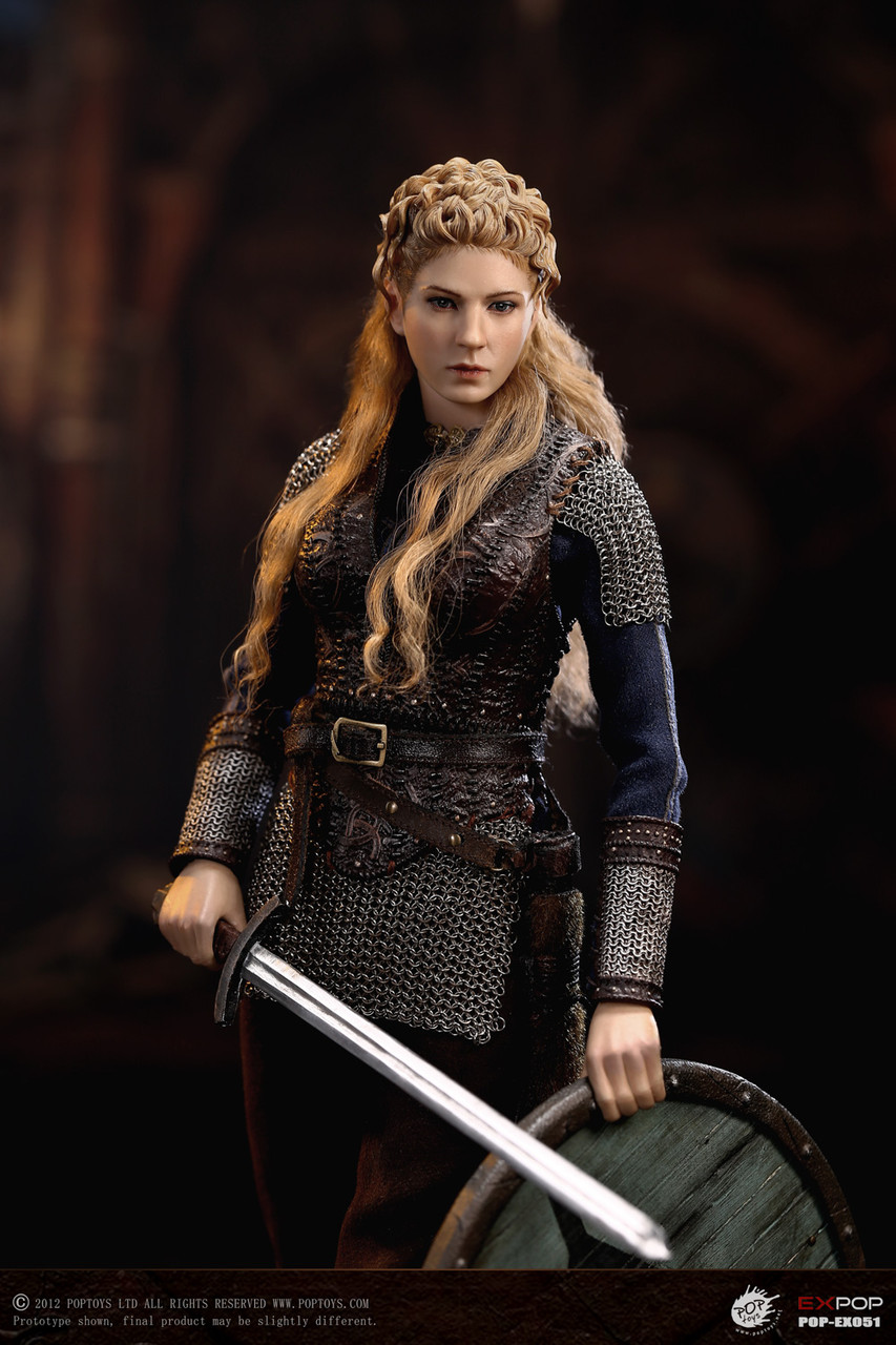 Pop Toys (POP-EX051) 1/6 Scale Vikings - Female Warrior Figure