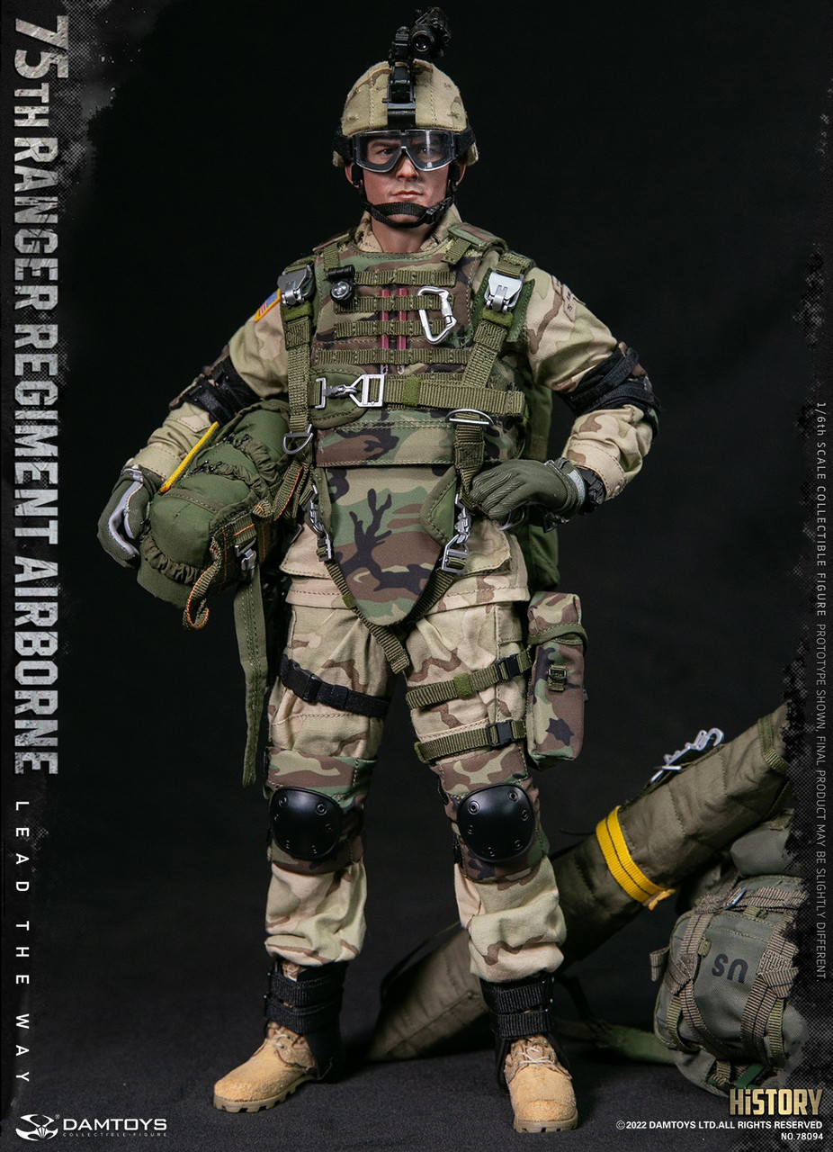 Dam Toys (78094) 1/6 Scale 75th Ranger Regiment Airborne Figure