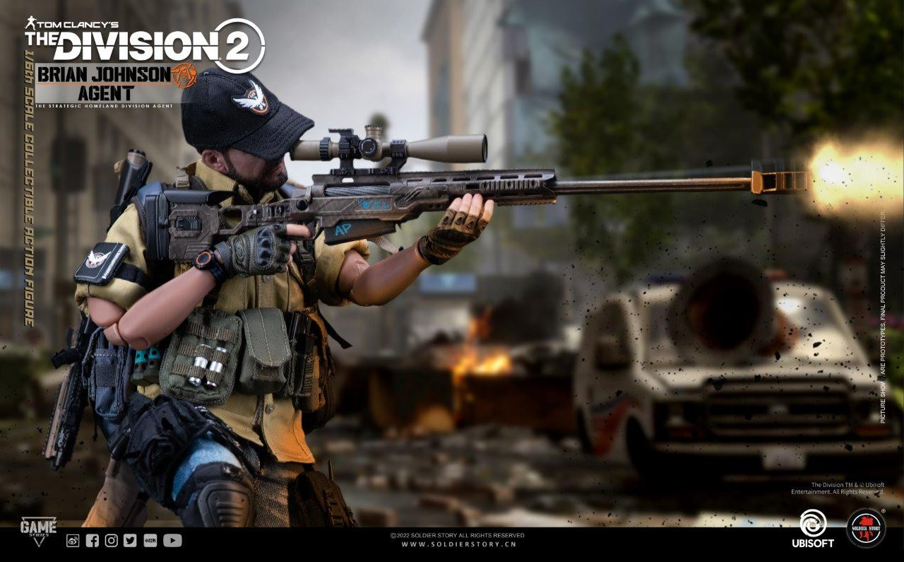 Soldier Story (SS-G006) 1/6 Scale The Division 2 - Agent Brian Johnson ...