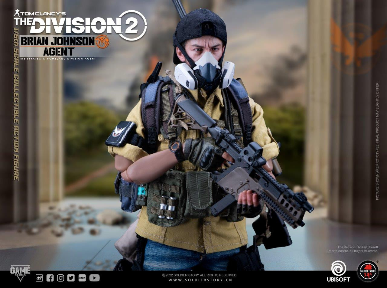 Soldier Story (SS-G006) 1/6 Scale The Division 2 - Agent Brian Johnson ...