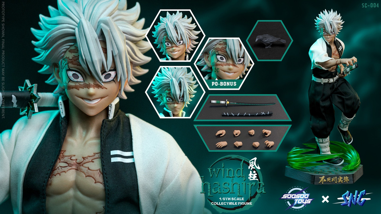 SNC x SooSoo Toys (SC-004) 1/6 Scale Wind Hashira Figure