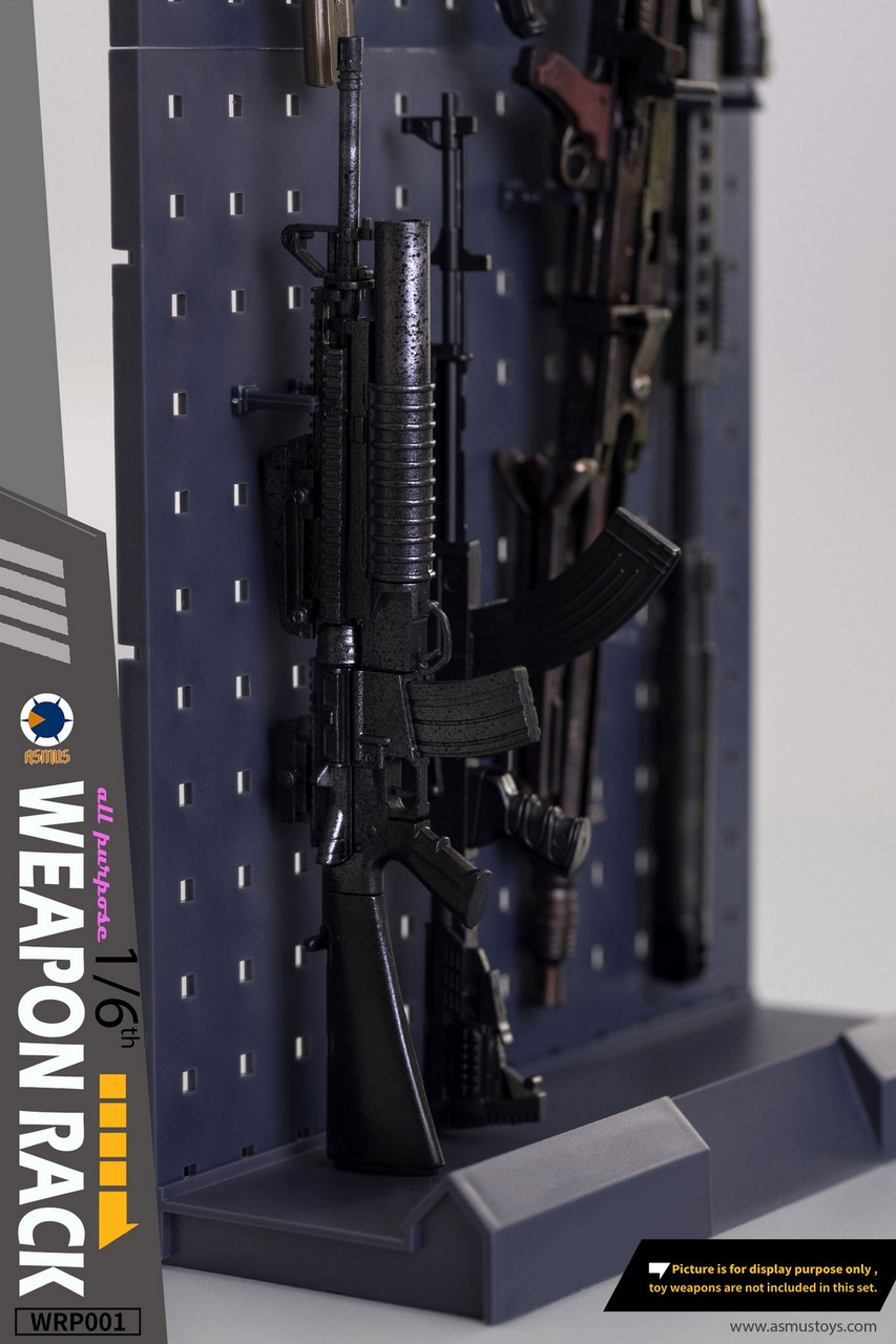 Asmus Toys (WRP) 1/6 Scale Weapon Rack (3 Colors)