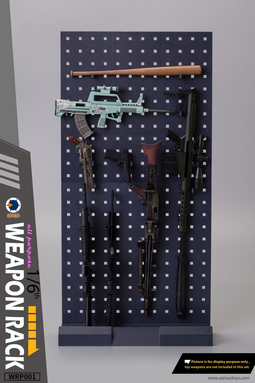 Asmus Toys (WRP) 1/6 Scale Weapon Rack (3 Colors)