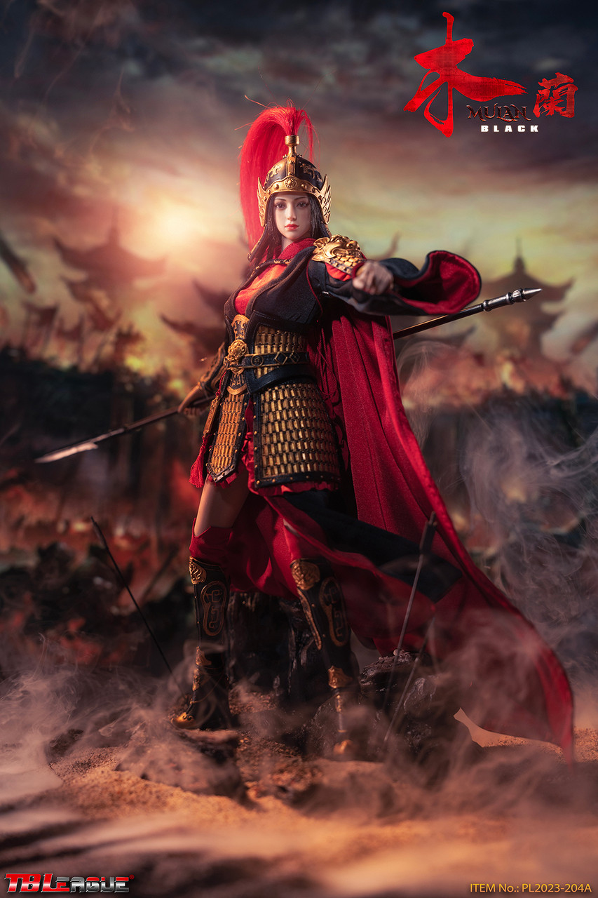 TBLeague (PL2023-204A) 1/6 Scale Mulan FIgure (Black Version)