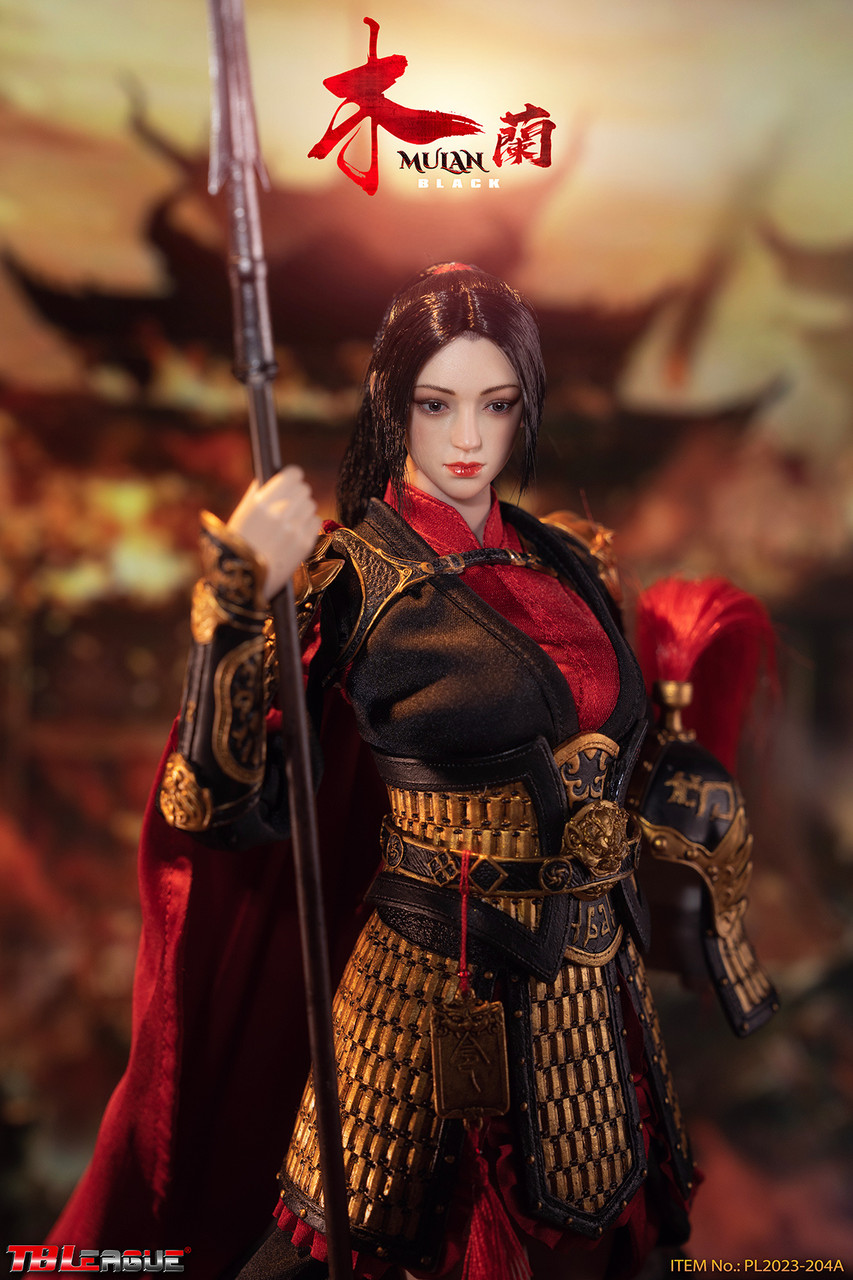 TBLeague (PL2023-204A) 1/6 Scale Mulan FIgure (Black Version)