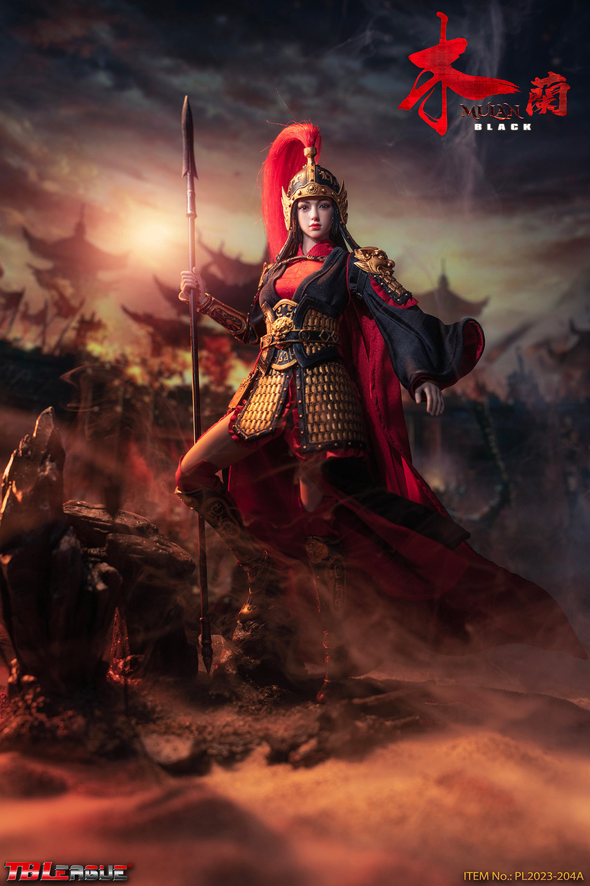 TBLeague (PL2023-204A) 1/6 Scale Mulan FIgure (Black Version)