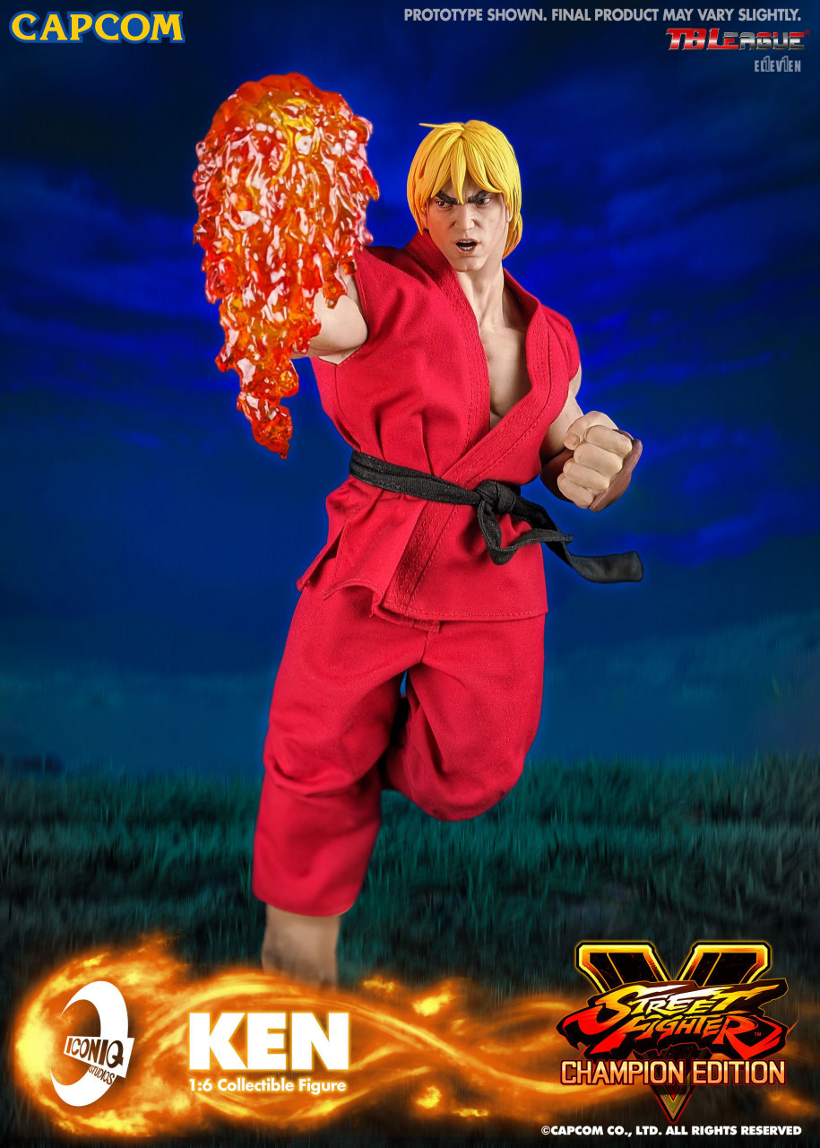 Iconiq Studios (IQGS-04) 1/6 Scale Street Fighter V – Ken Masters Figure