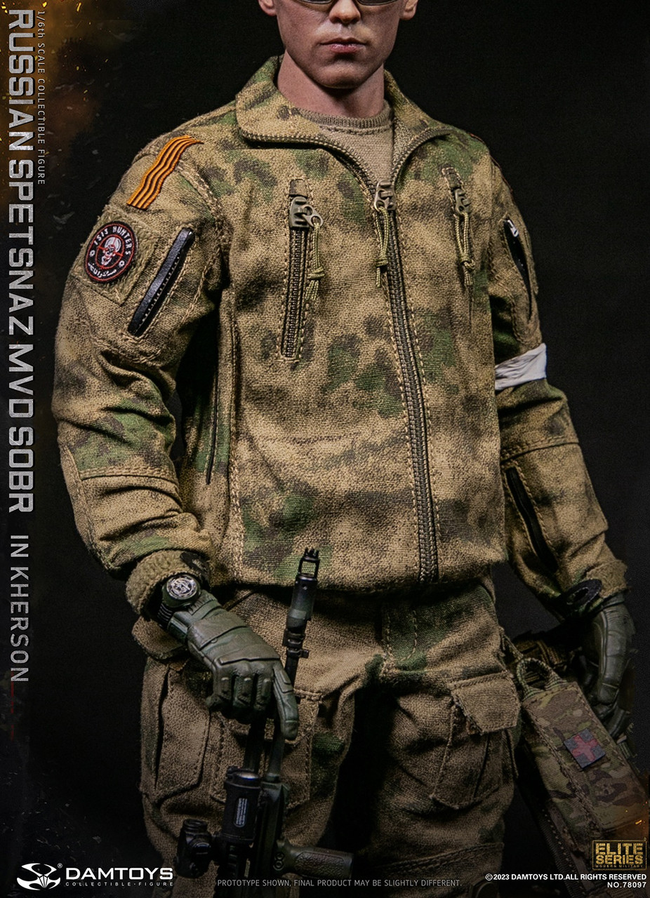 DAMTOYS (78097) 1/6 Scale Russian Spetsnaz MVD SOBR in Kherson Figure