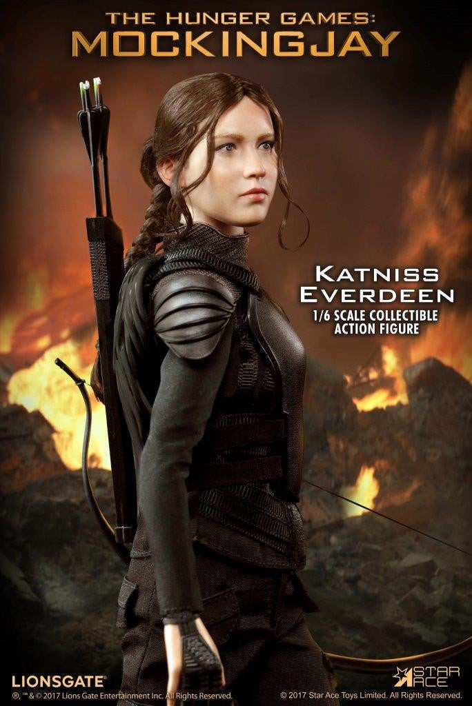 1/6 Scale The Hunger Games Mockingjay Katniss Everdeen Figure by Star ...