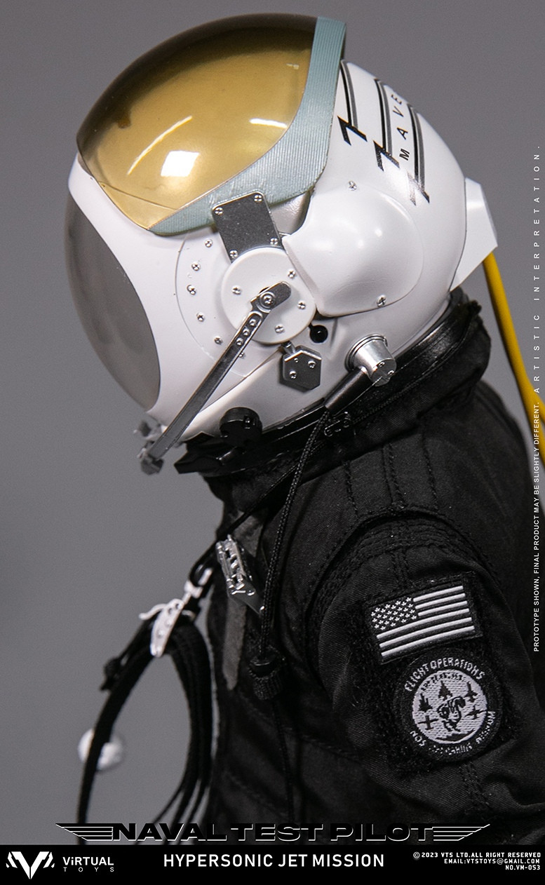 VTS Toys (VM053) 1/6 Scale Hypersonic Jet Mission Naval Test Pilot Figure